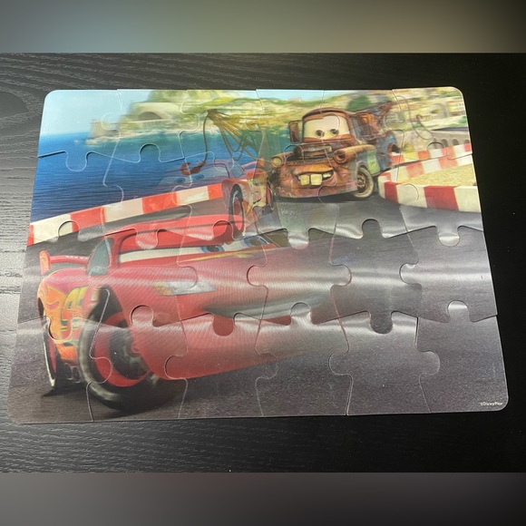 Disney | Toys | Disney Pixar Cars 24 Piece Puzzle Holographic Kids ...